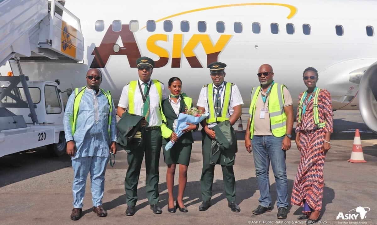 Asky élargit sa flotte avec un nouvel Boeing ET-BAG