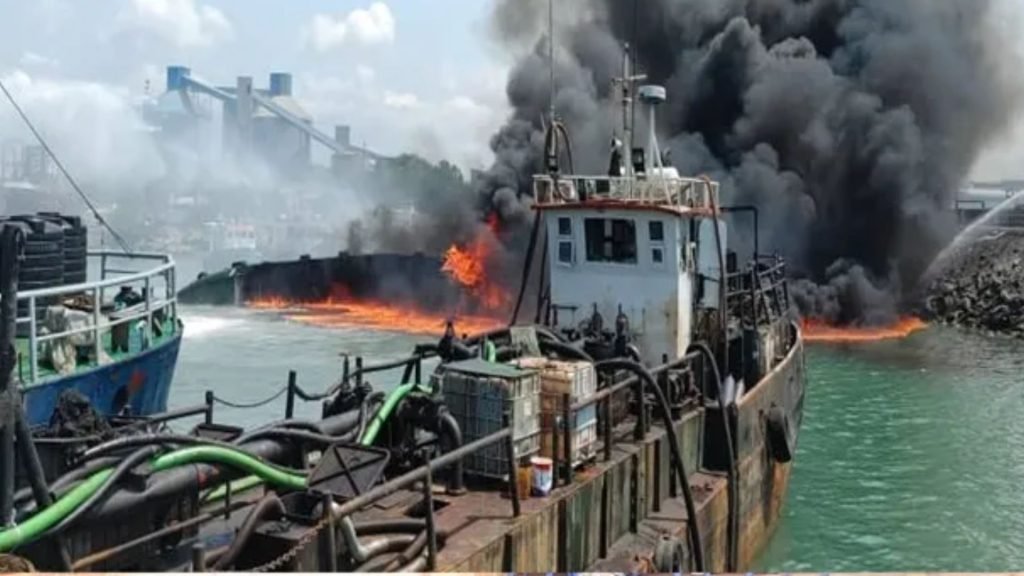 Grave explosion au Port de Lomé, des dégâts importants