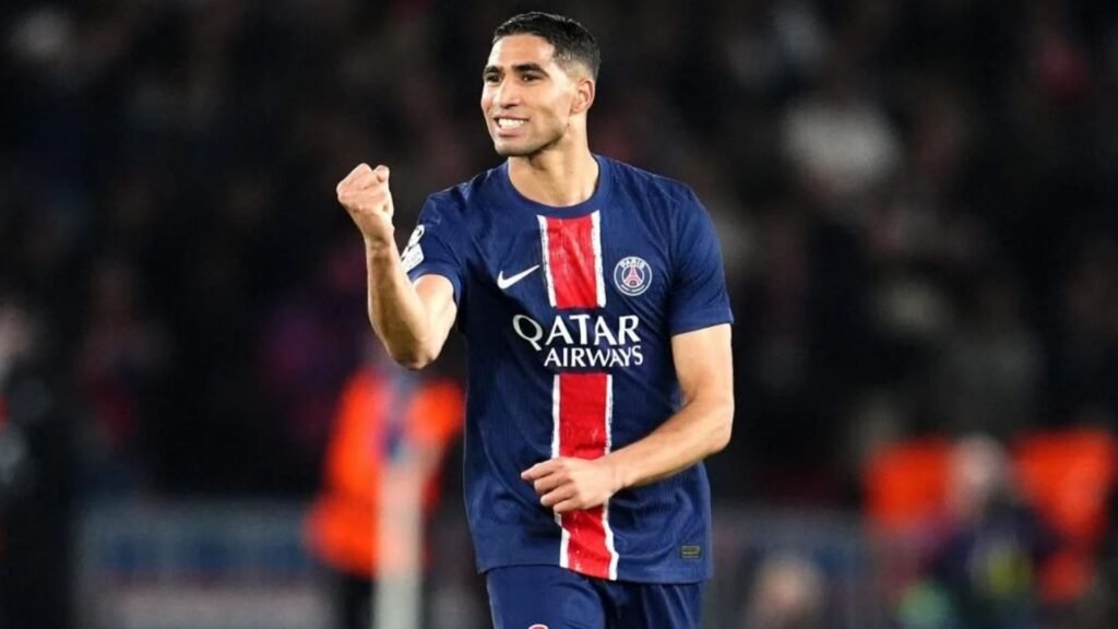 Achraf Hakimi remporte le prix Marc-Vivien Foé 2025